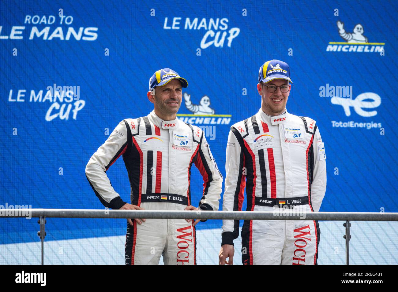 Le Mans, France. 09th June, 2023. 33 KRATZ Torsten (ger), WEISS Leonard ...