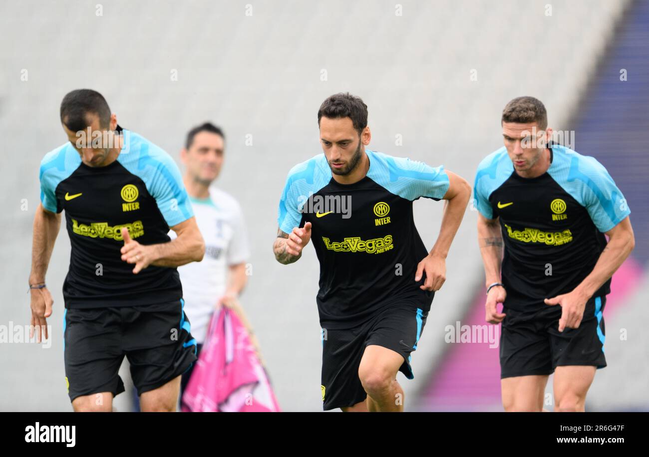 Istanbul, Turkey. 09th June, 2023. Soccer: Champions League, before the final Manchester City ...