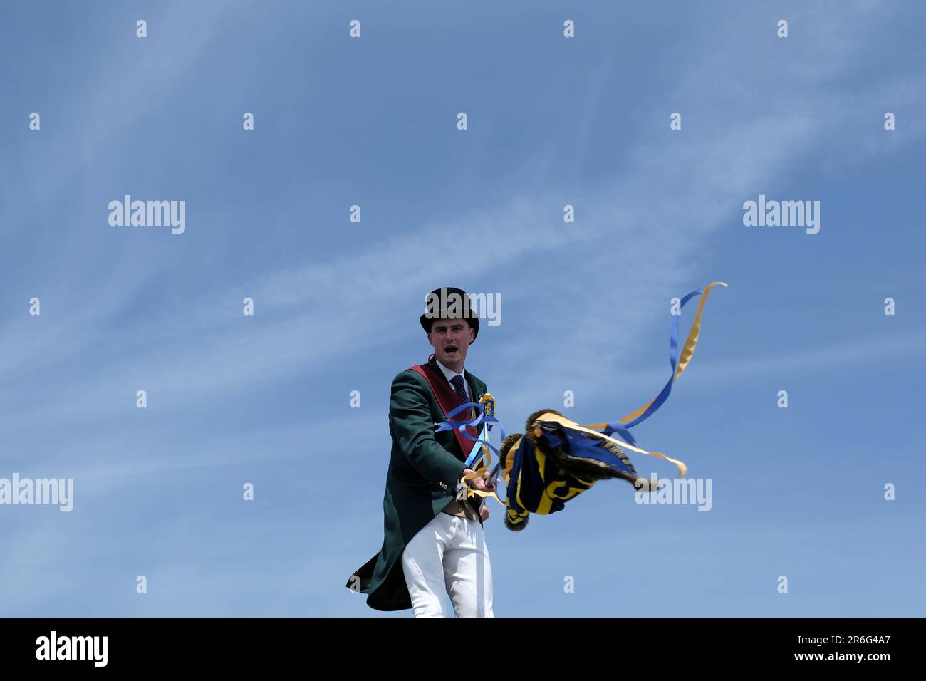 Hawick, UK. 09th June, 2023. Hawick Common Riding 2023, Cornet Euan ...