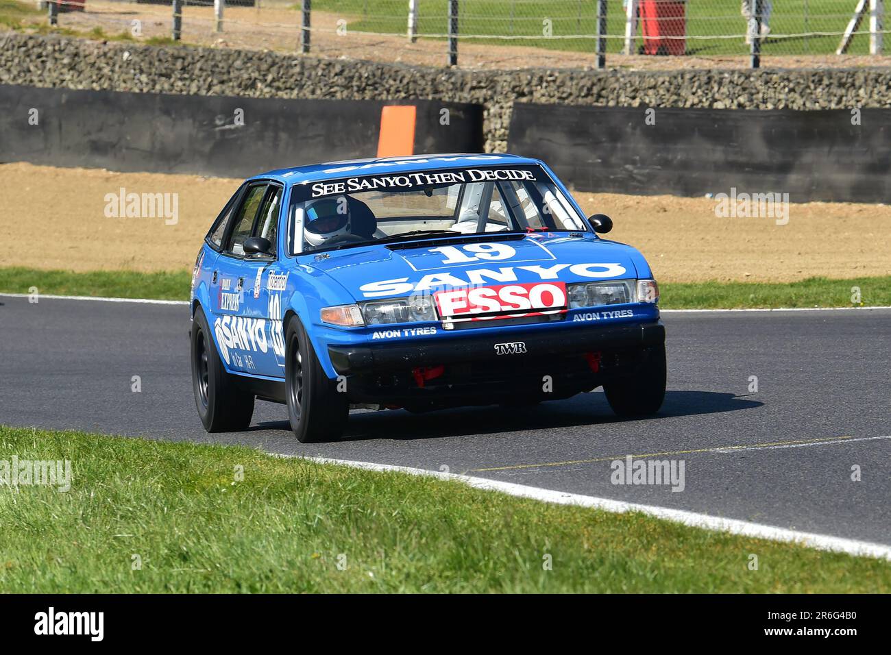 Michael Whitaker, Rover SD1, HRDC ‘Gerry Marshall’ Trophy Series, over ...