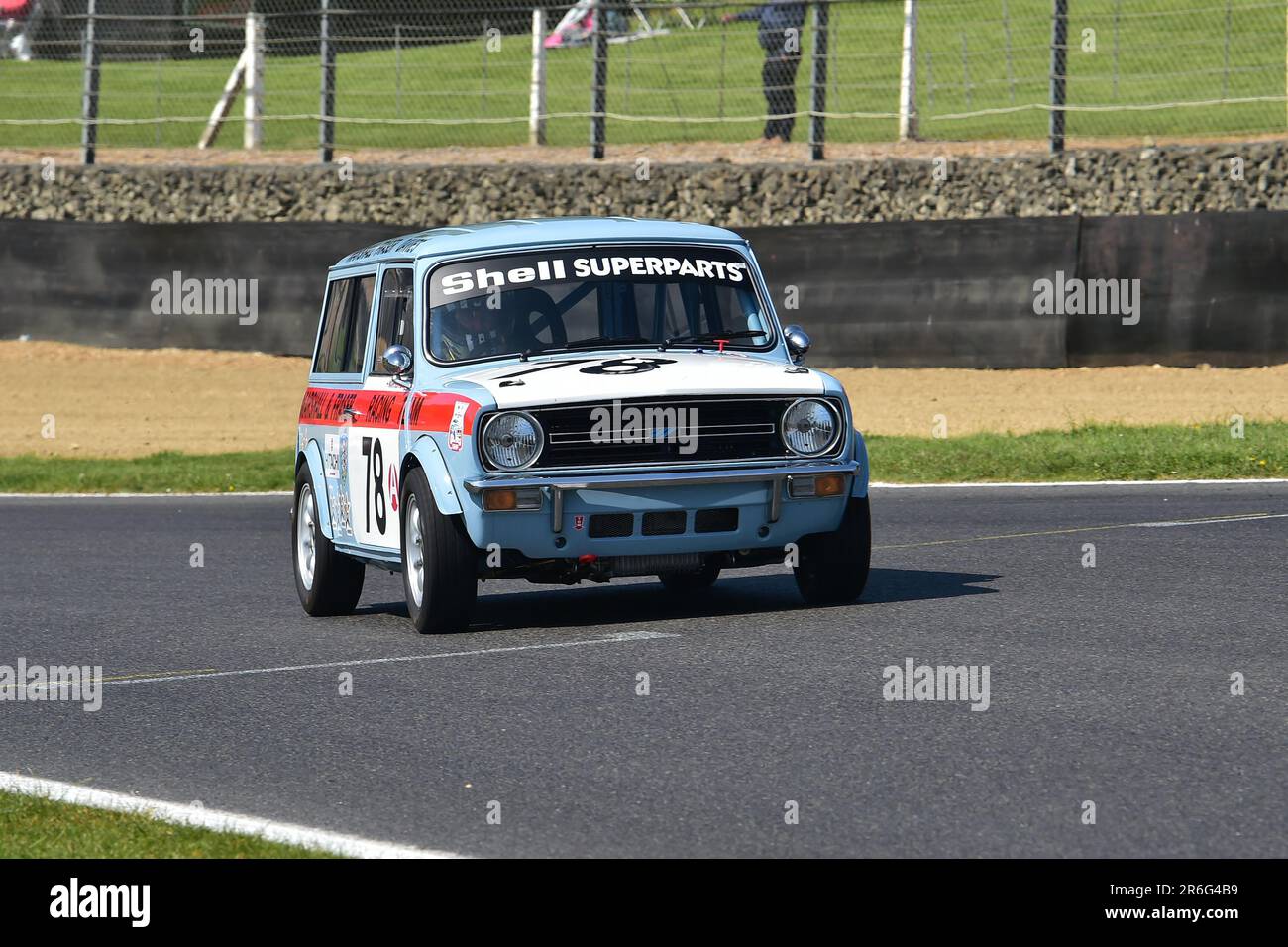 Mark Burnett, Austin Mini Clubman Estate, HRDC ‘Gerry Marshall’ Trophy ...