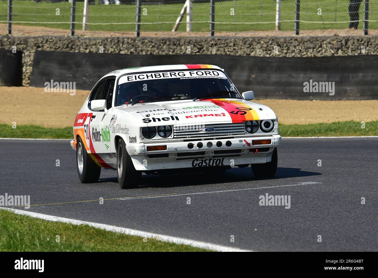 Mark Thomas, Ford Capri, HRDC ‘Gerry Marshall’ Trophy Series, over 30 ...