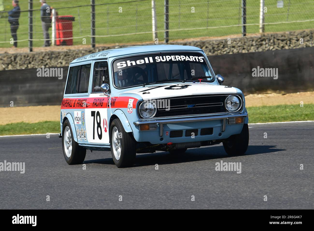 Mark Burnett, Austin Mini Clubman Estate, HRDC ‘Gerry Marshall’ Trophy ...