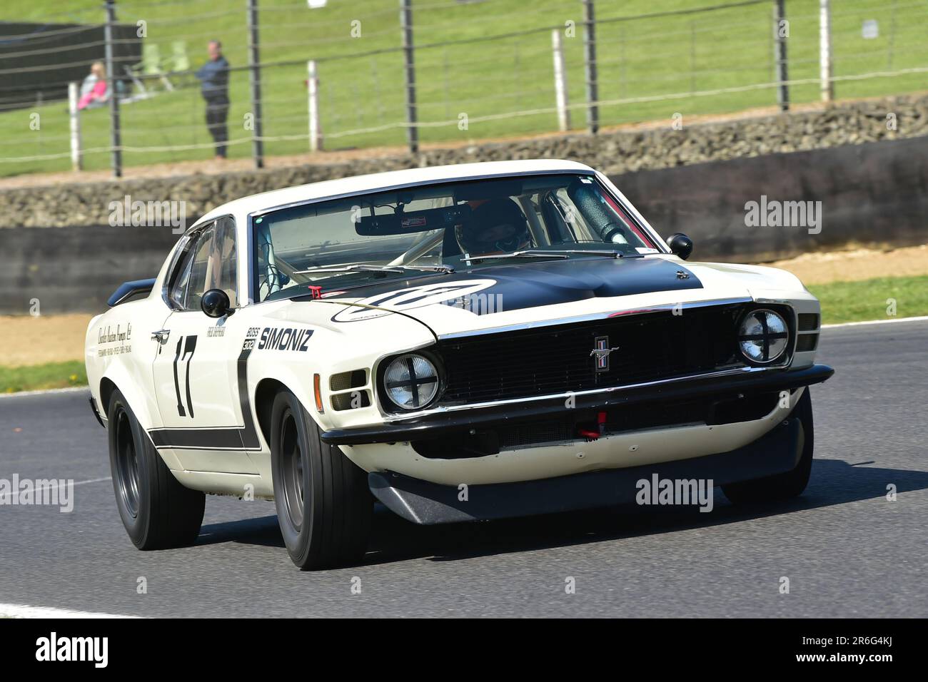 Fred Shepherd, Ford Mustang, HRDC ‘Gerry Marshall’ Trophy Series, over ...