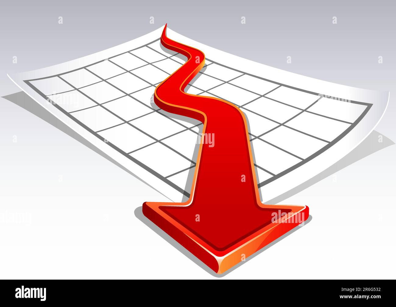 Vector illustration - Business crisis diagram Stock Vector Image & Art ...