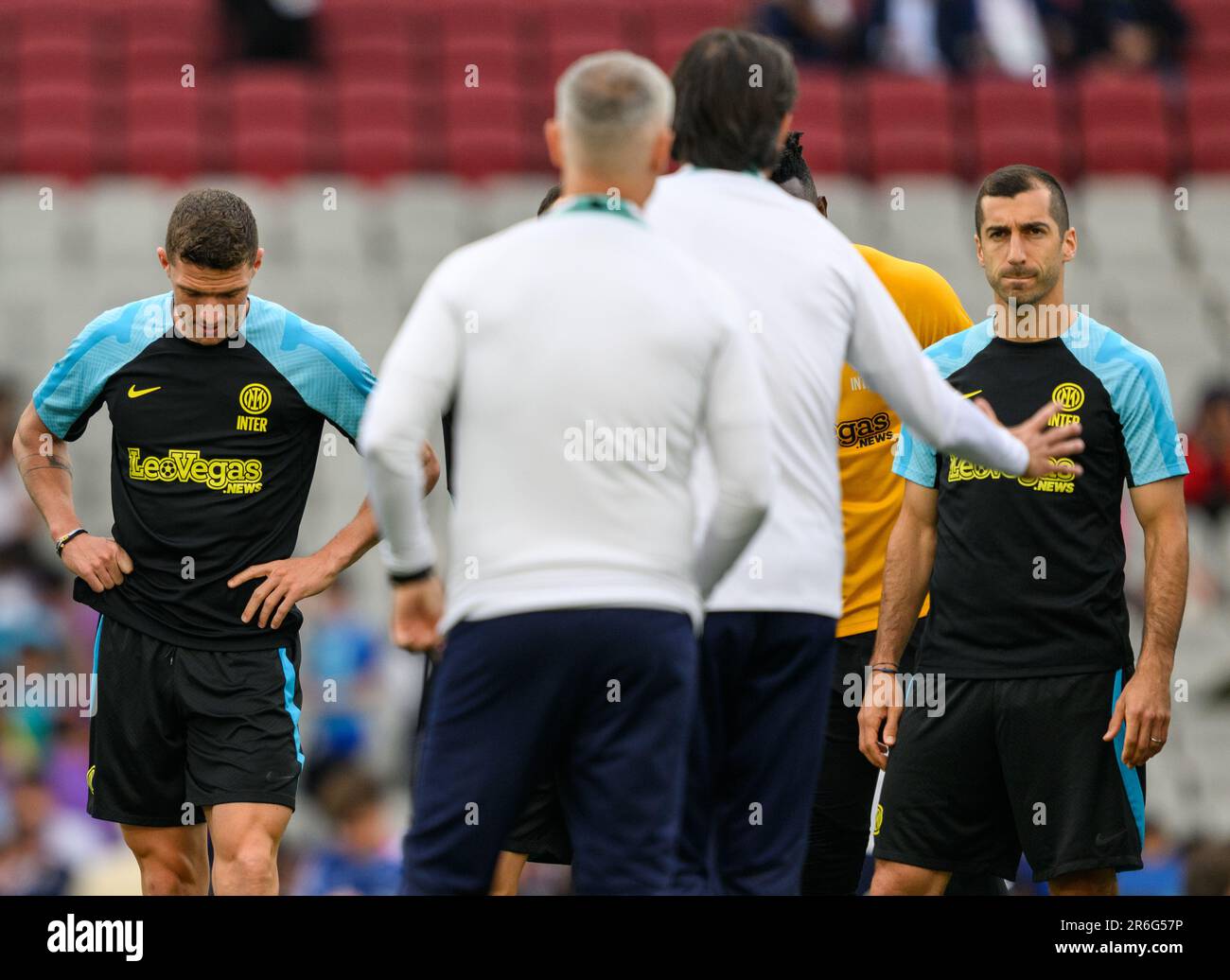 Istanbul, Turkey. 09th June, 2023. Soccer: Champions League, before the final Manchester City ...