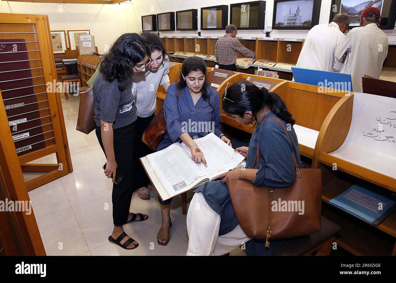 Visitors are take keen interest in Government Records, Manuscripts ...