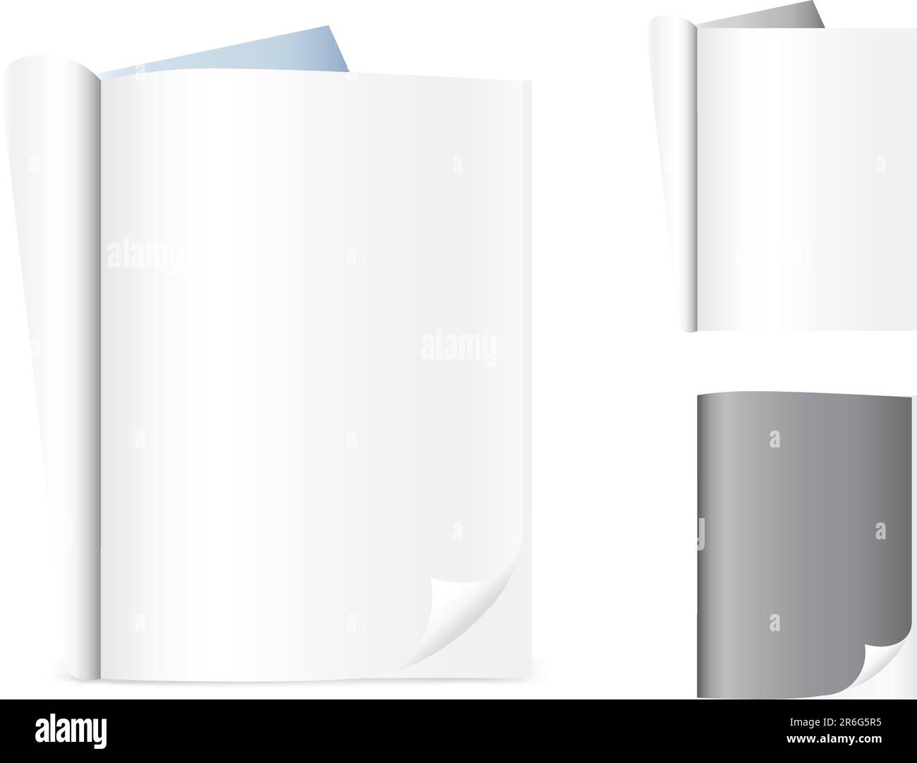 Cover image on magazine Stock Vector Images - Alamy