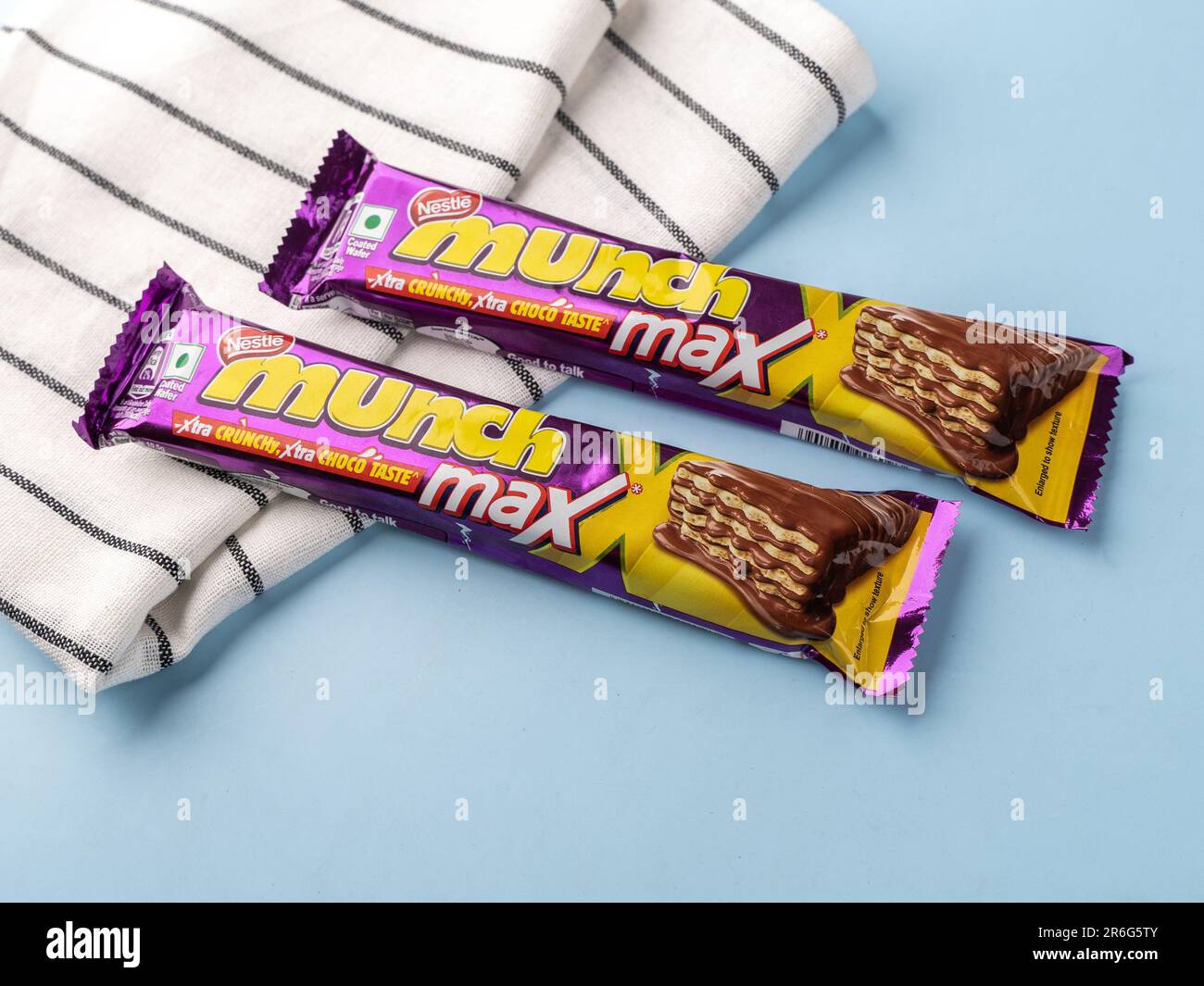 West Bangal, India - May 20, 2023 : Munch chocolate photos shot on ...