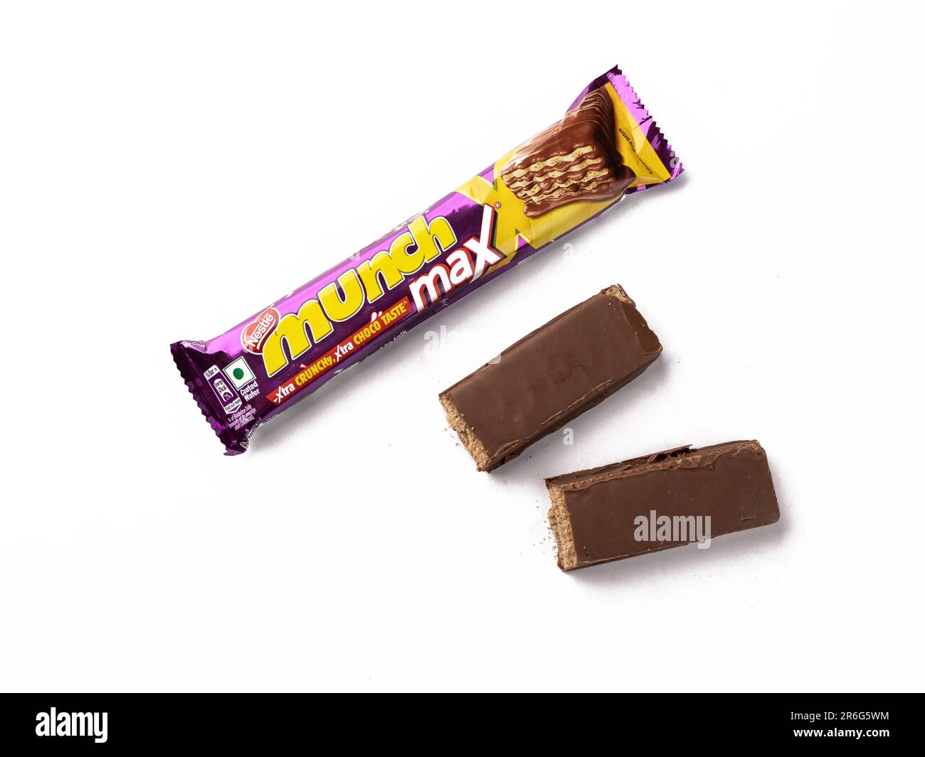 West Bangal, India - May 20, 2023 : Munch chocolate photos shot on ...