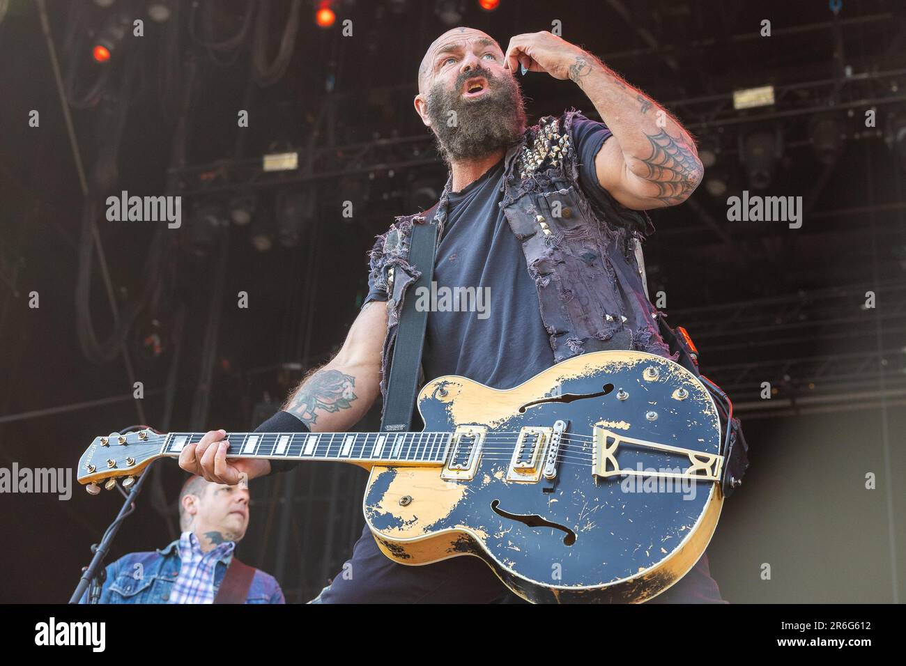 Tim Armstrong of Rancid at Sweden Rock Festival 2023 Stock Photo - Alamy