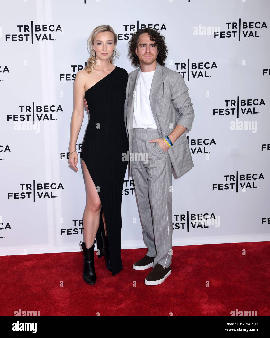 June 8, 2023, New York, New York, USA: Olha Beskhmelnytsina and David ...