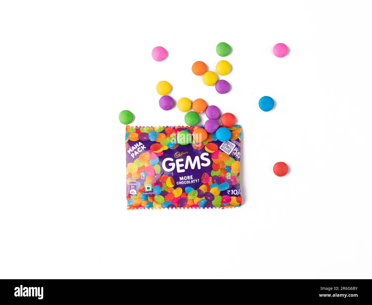 West Bangal, India - May 20, 2023 : Cadbury gems chocolate photos shot ...