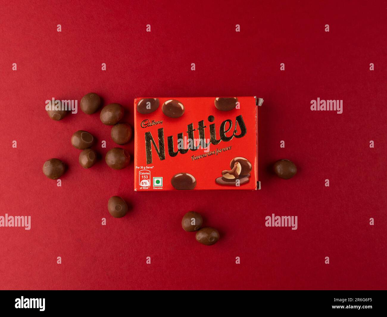 West Bangal, India - May 20, 2023 : Nutties chocolate photos shot on ...