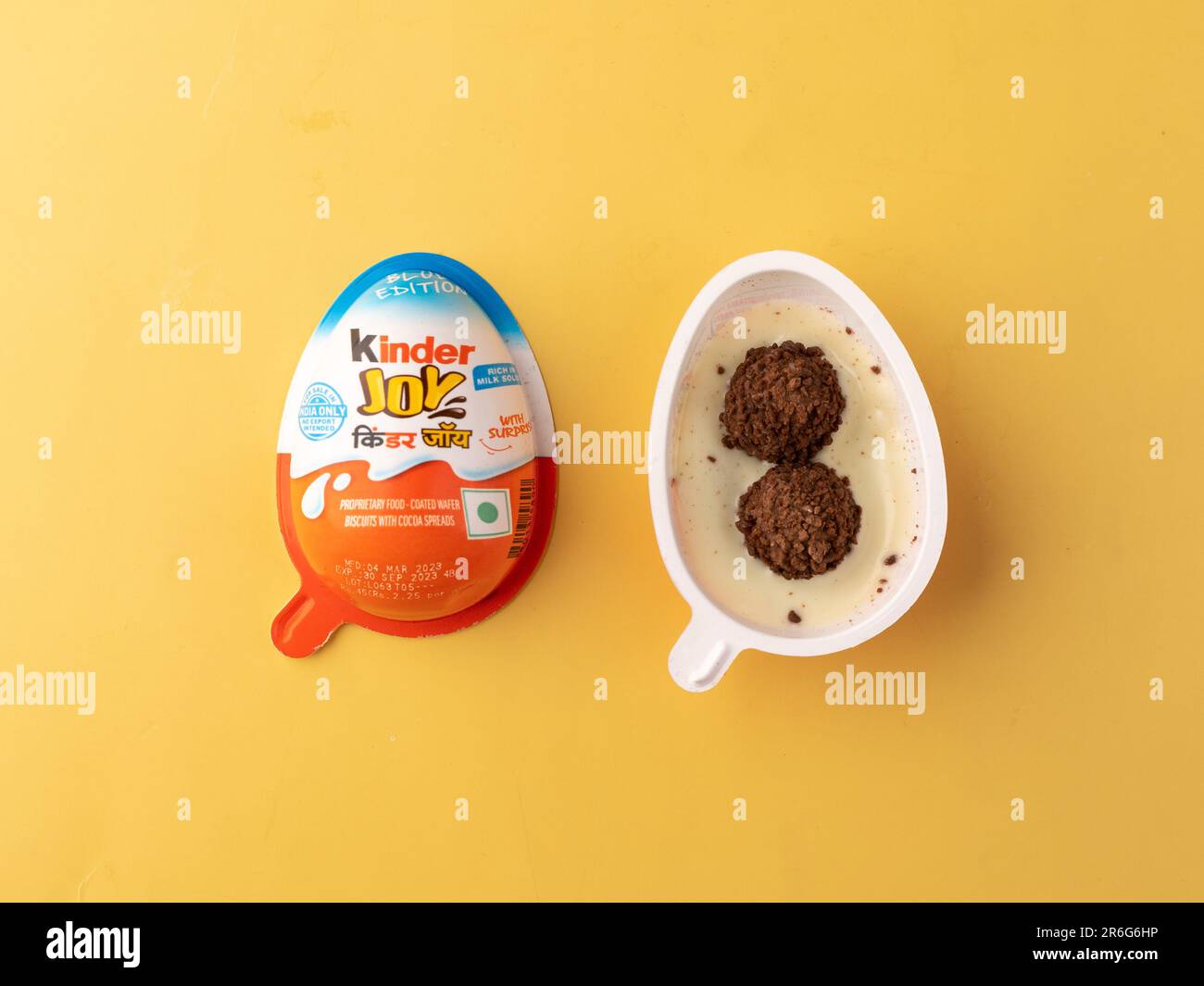 West Bangal, India - May 20, 2023 : Kinder Joy chocolate photos shot on ...