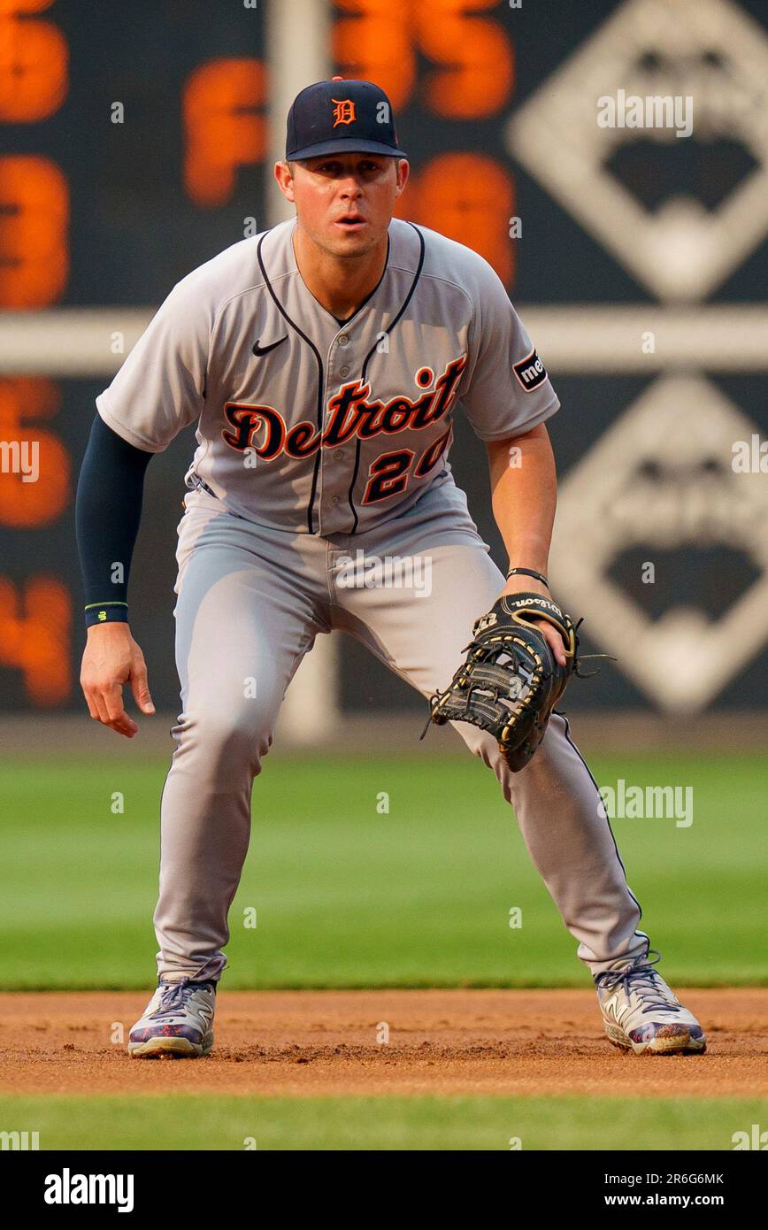 Detroit Tigers first baseman Spencer Torkelson in action during the ...