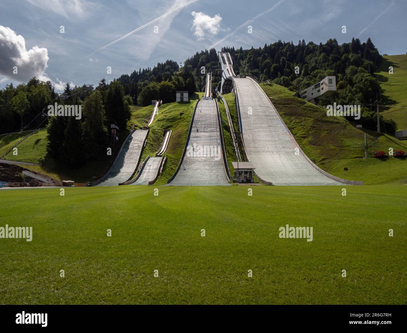Garmisch Partenkirchen Ski Arena from Germany Mountains Stock Photo - Alamy