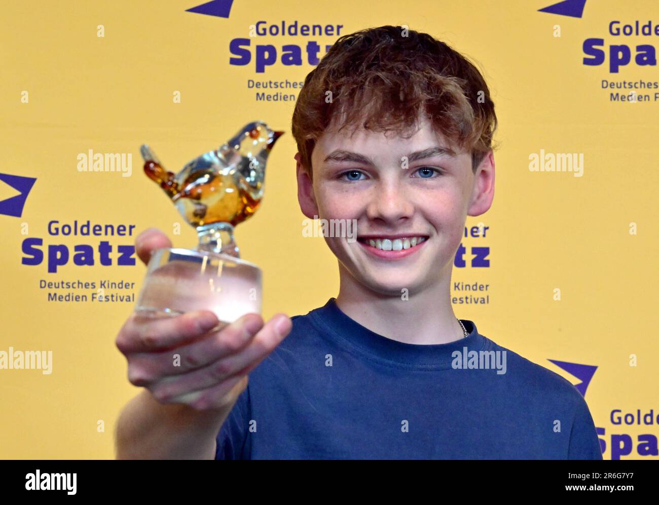Erfurt, Germany. 09th June, 2023. Nico Marischka, lead actor in the ...