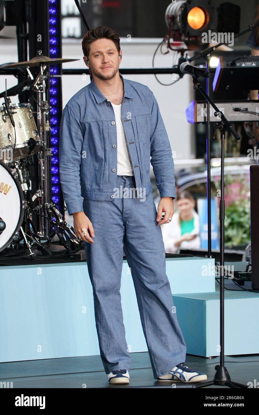 New York, NY, USA. 9th June, 2023. Niall Horan on stage for NBC Today ...