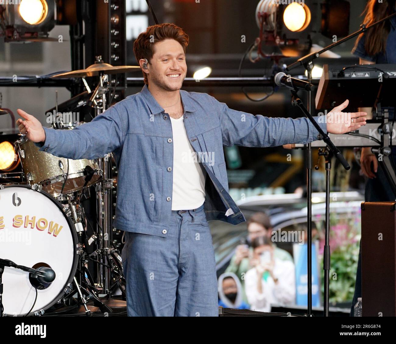 New York, NY, USA. 9th June, 2023. Niall Horan on stage for NBC Today ...