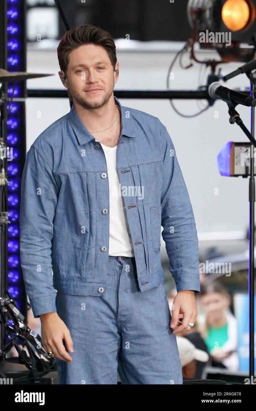 New York, NY, USA. 9th June, 2023. Niall Horan on stage for NBC Today ...