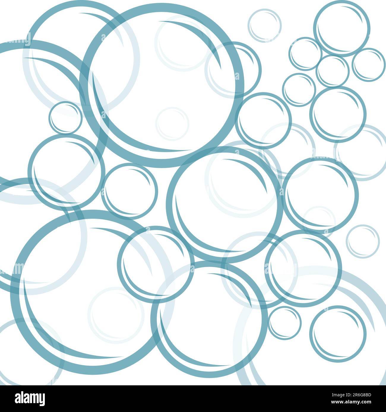 blue bubbles vector illustration Stock Vector Image & Art - Alamy