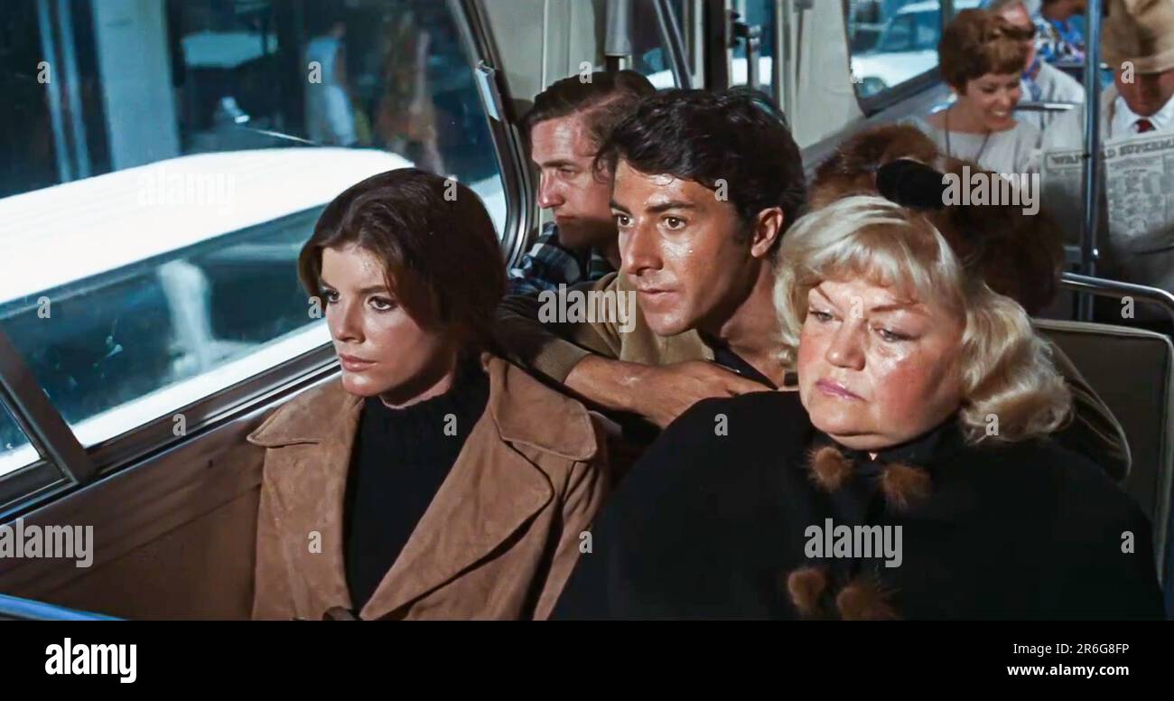 USA. Katharine Ross and Dustin Hoffman in the (C)Embassy Pictures movie ...