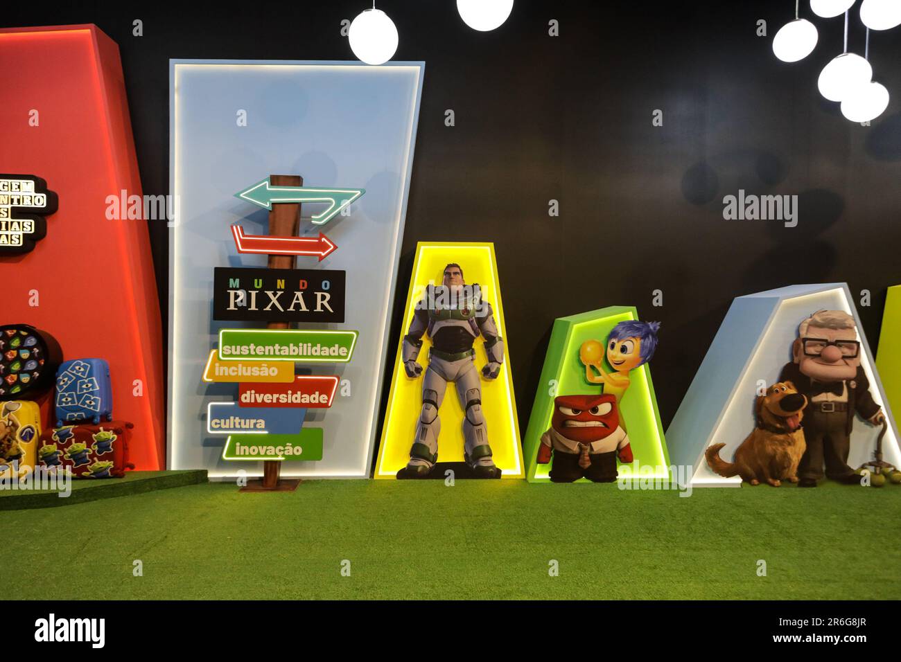 Rio De Janeiro, Brazil. 07th June, 2023. The World of Pixar (Mundo ...
