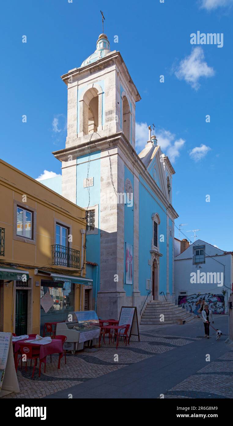 Almada, Portugal - June 01 2018: Church of Our Lady of Bom Sucesso ...