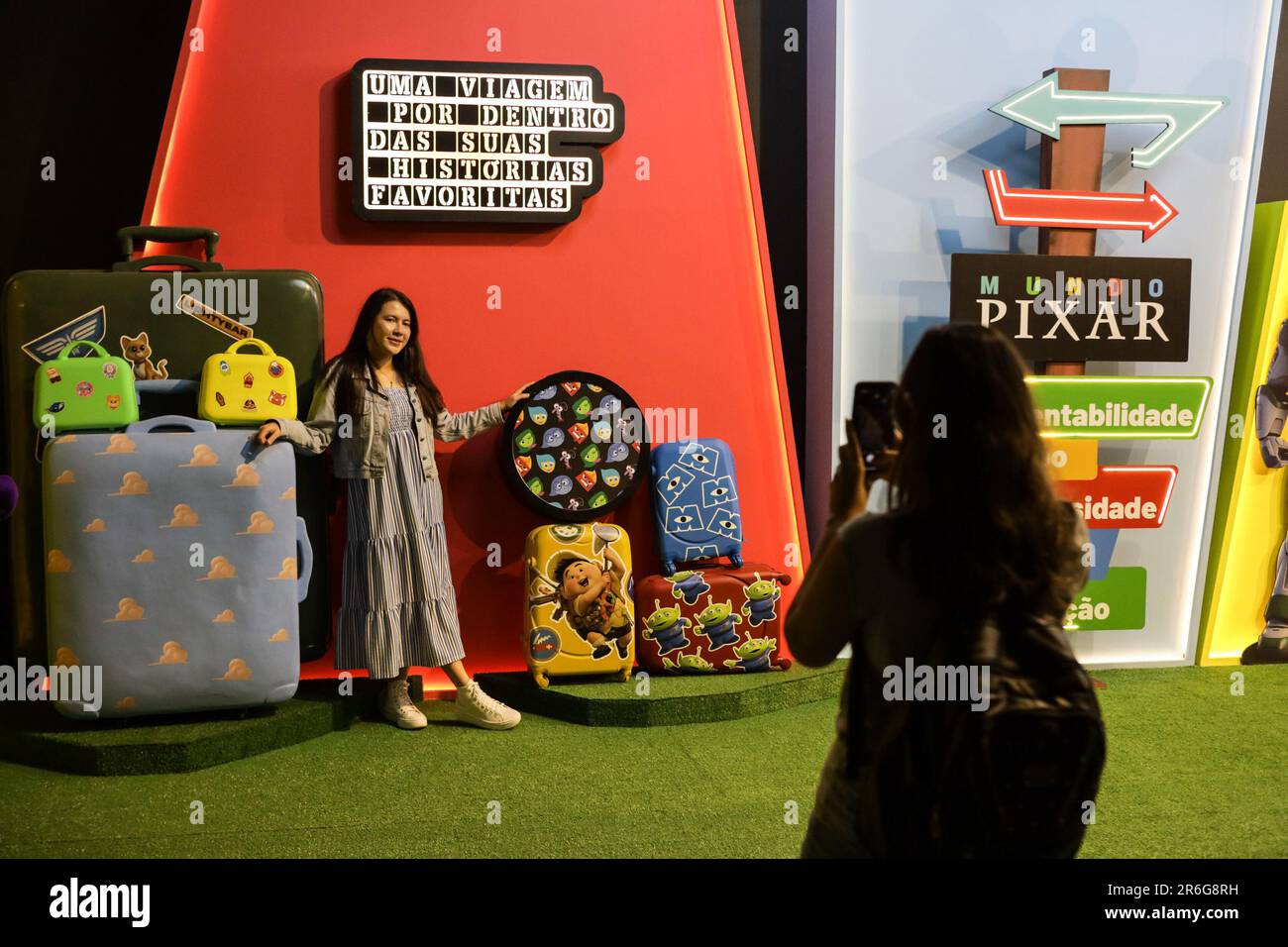 Rio De Janeiro, Brazil. 07th June, 2023. The World of Pixar (Mundo ...