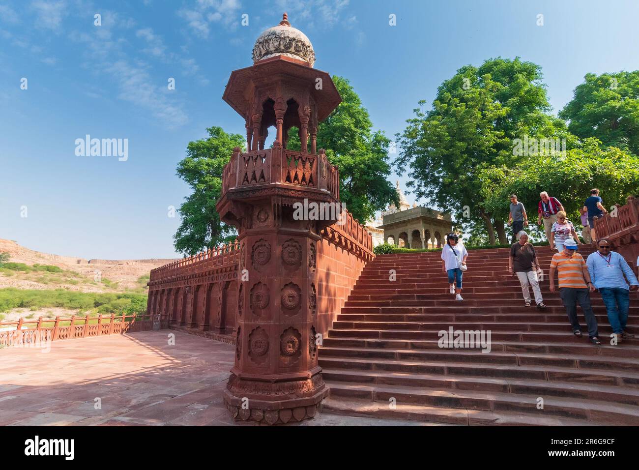 Jodhpur, Rajasthan, India - 20.10.2019 : Visitors coming out after ...