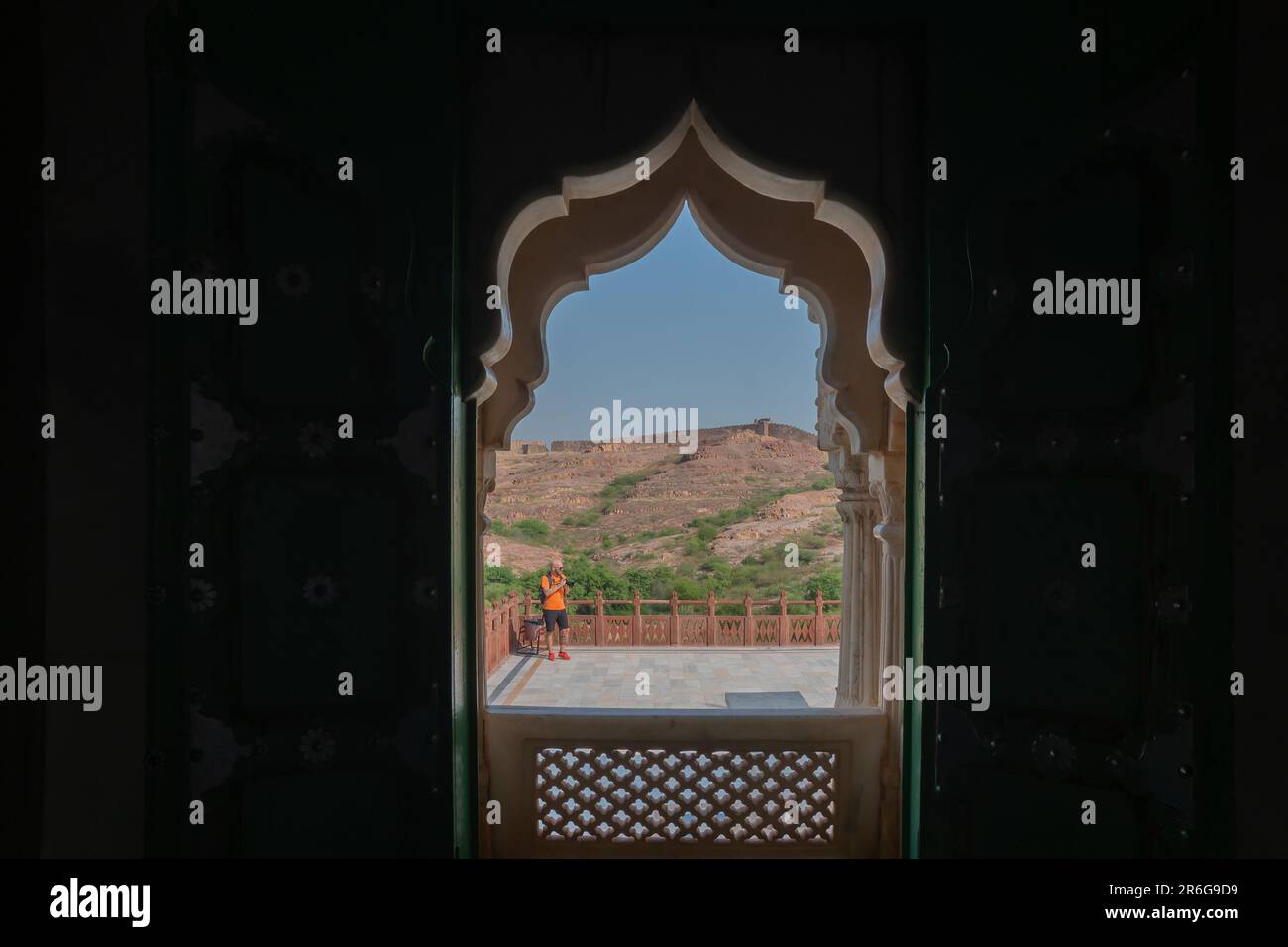 Jodhpur, Rajasthan, India - 20th October 2019 : Photohrapher shooting ...