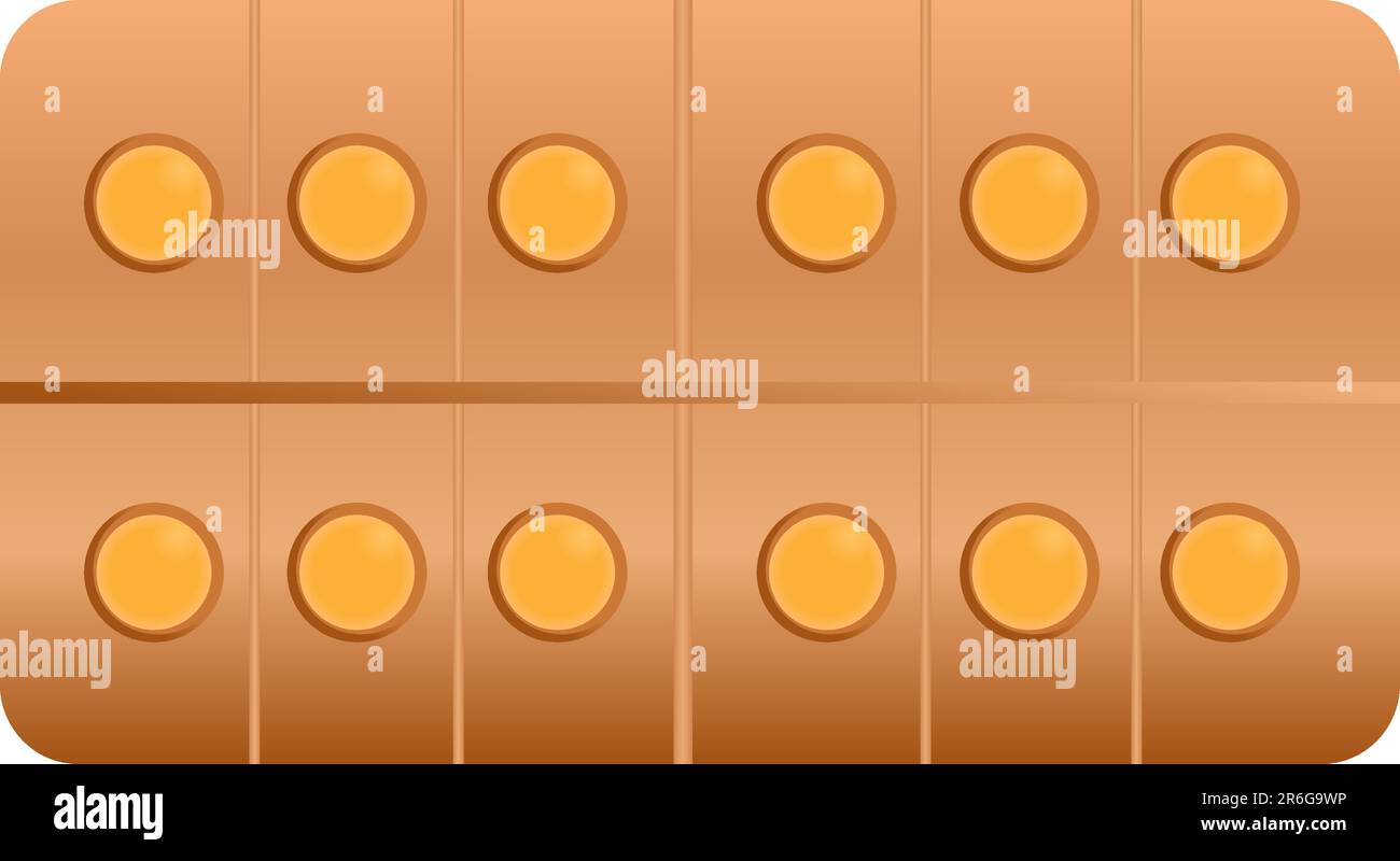 Yellow blister Stock Vector Images - Alamy