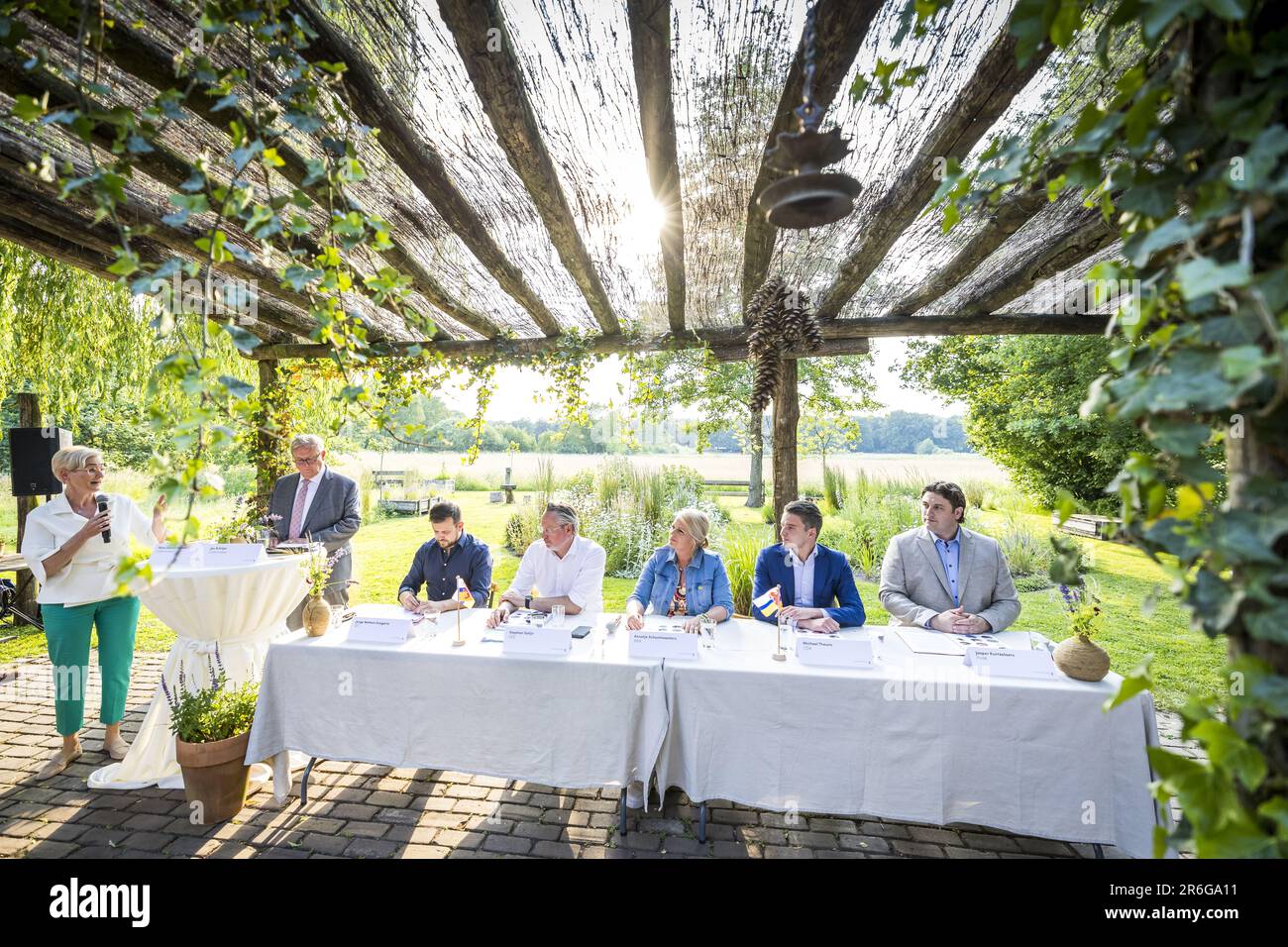 LOTTUM - The formateurs and negotiating parties of BBB, VVD, CDA, PvdA ...