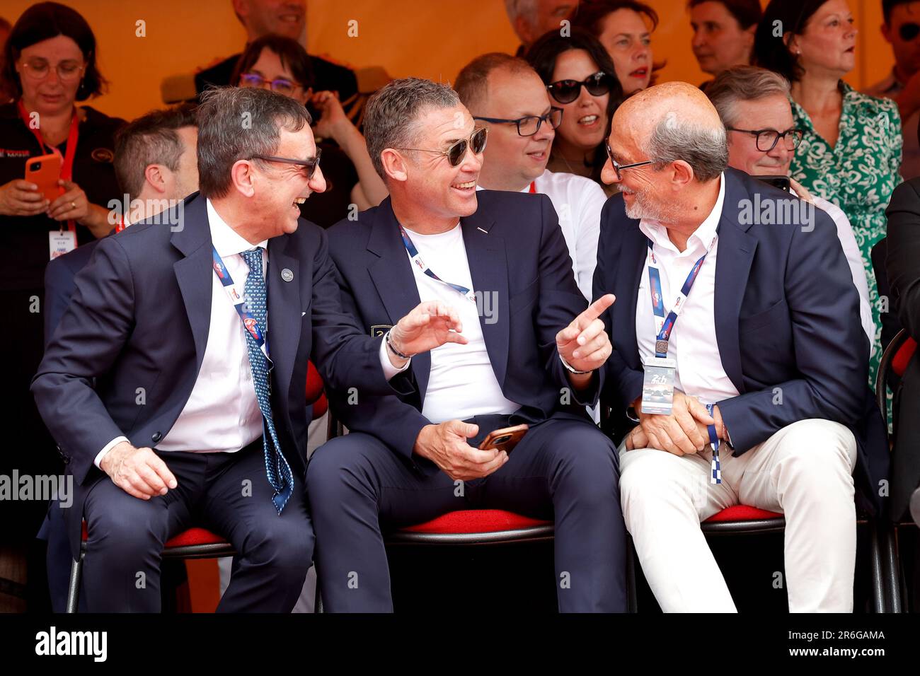 Le Mans, France. 09th June, 2023. FILLON Pierre (fra), President of ACO ...