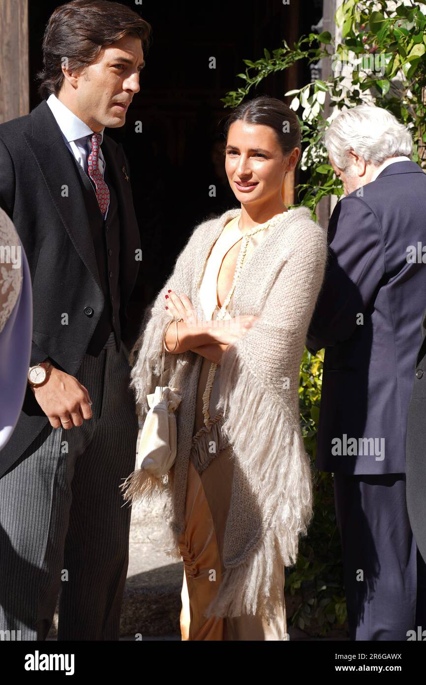 Avila, Spain. 09th June, 2023. Boda de Blanca Sainz y Guillermo Comenge ...