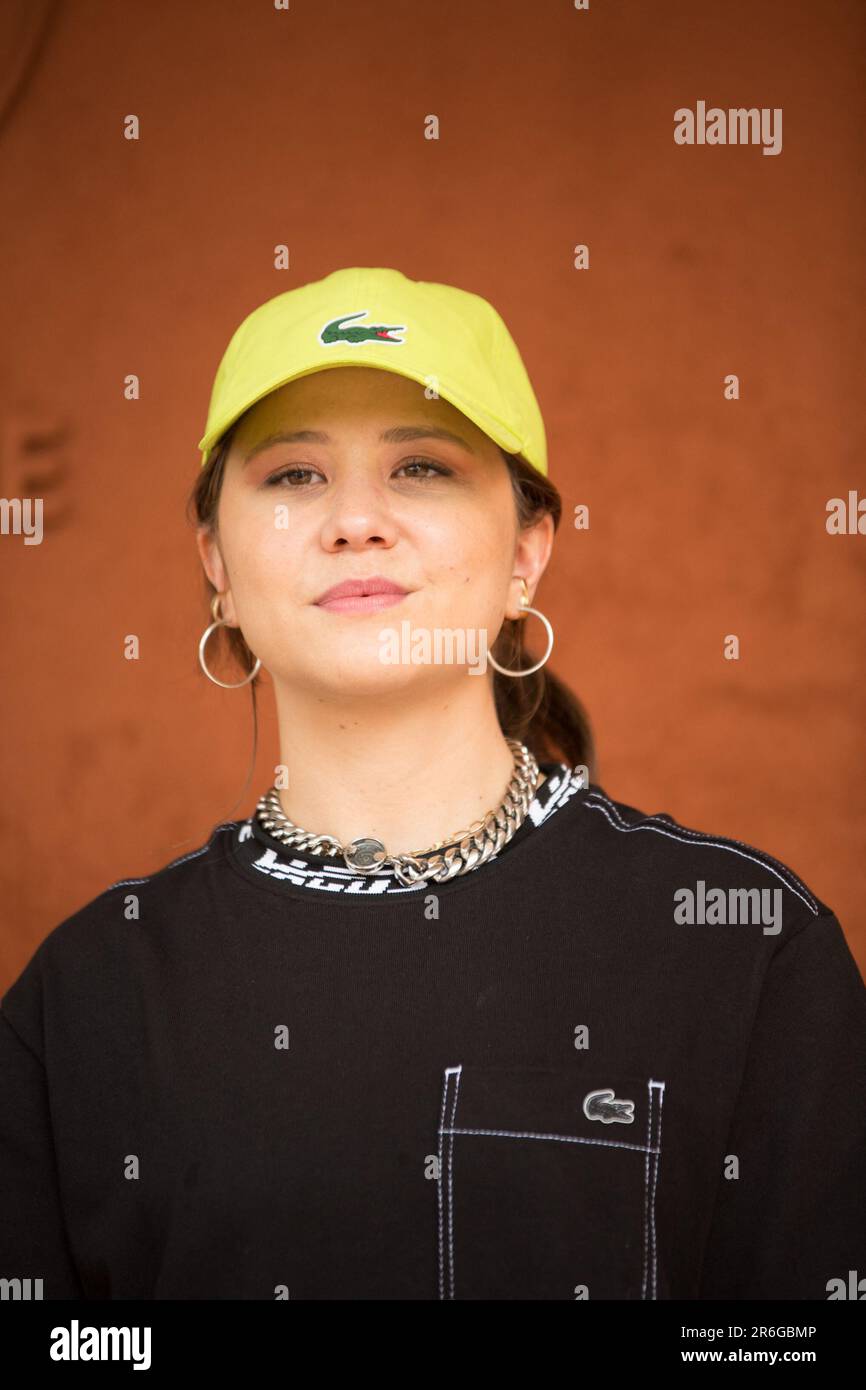 Paris, France. 09th June, 2023. Laura Felpin in the stands during ...