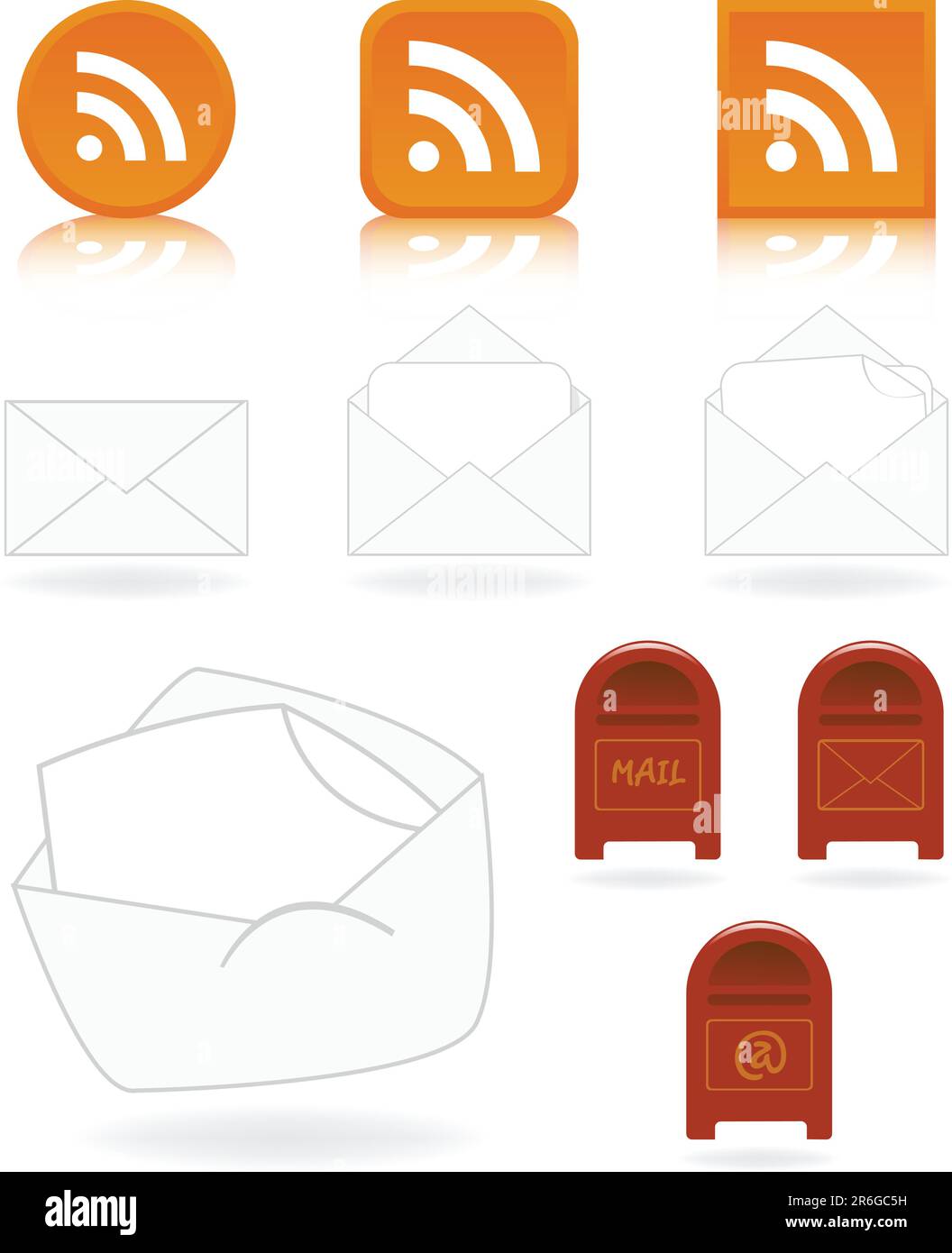 Alternate email Stock Vector Images - Alamy