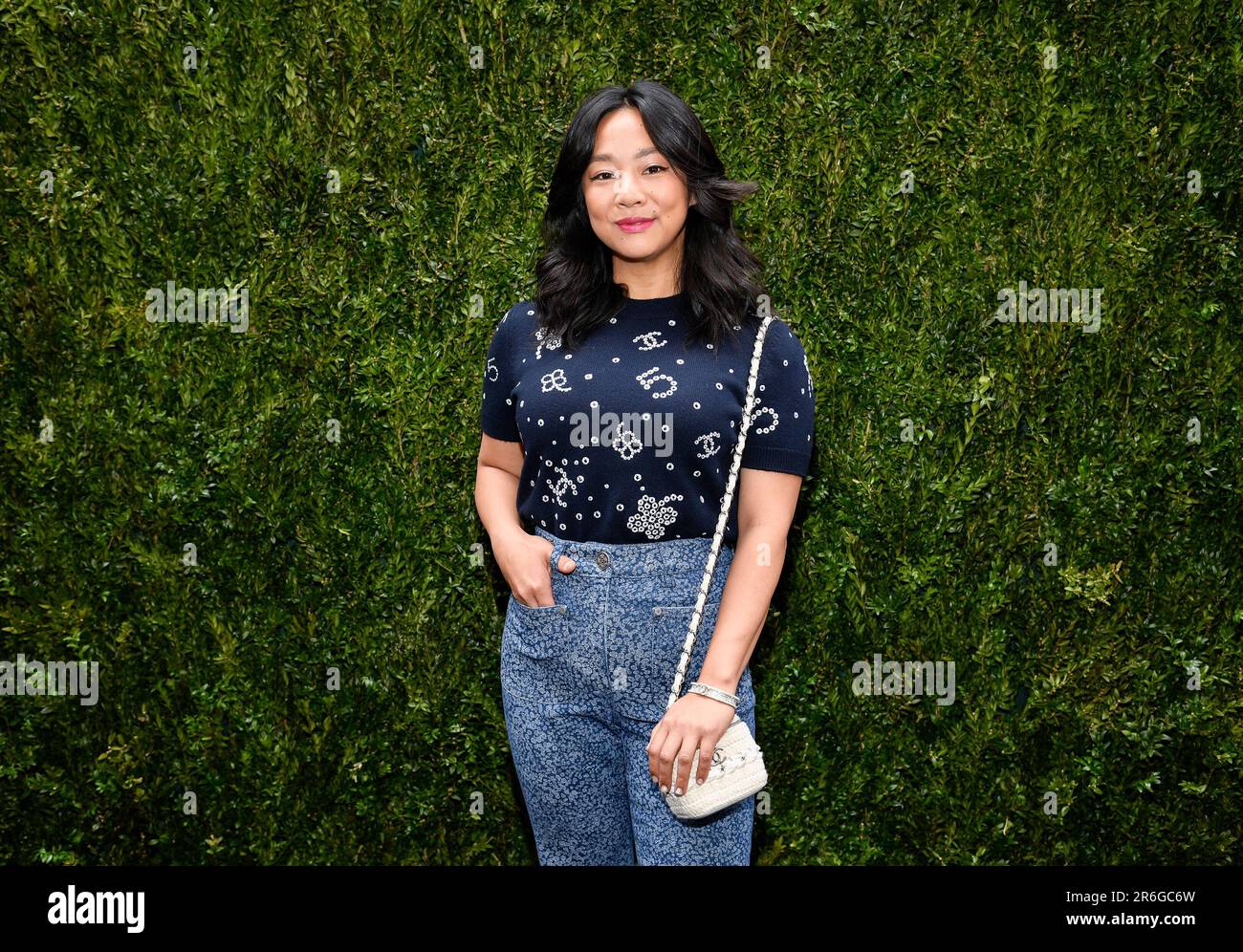Stephanie Hsu attends the Chanel Tribeca Festival Women's Lunch to ...