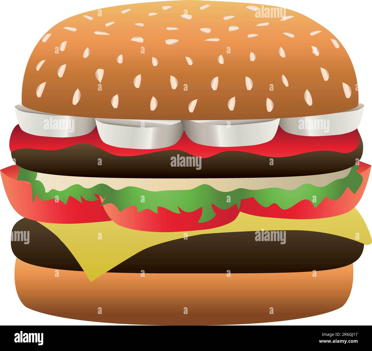 Double Big Mac Cartoon