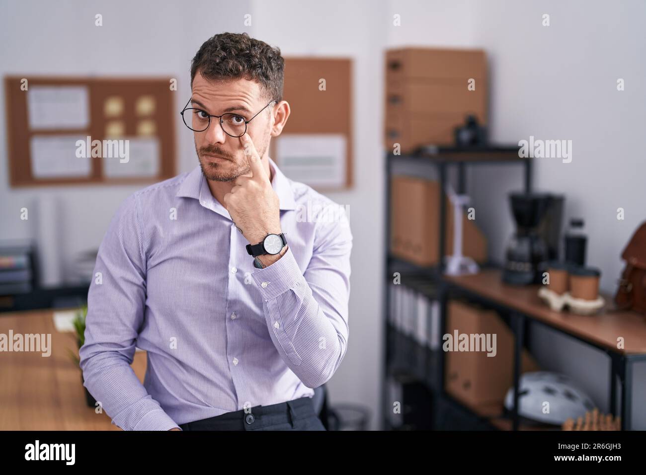 Employee suspicious hi-res stock photography and images - Alamy