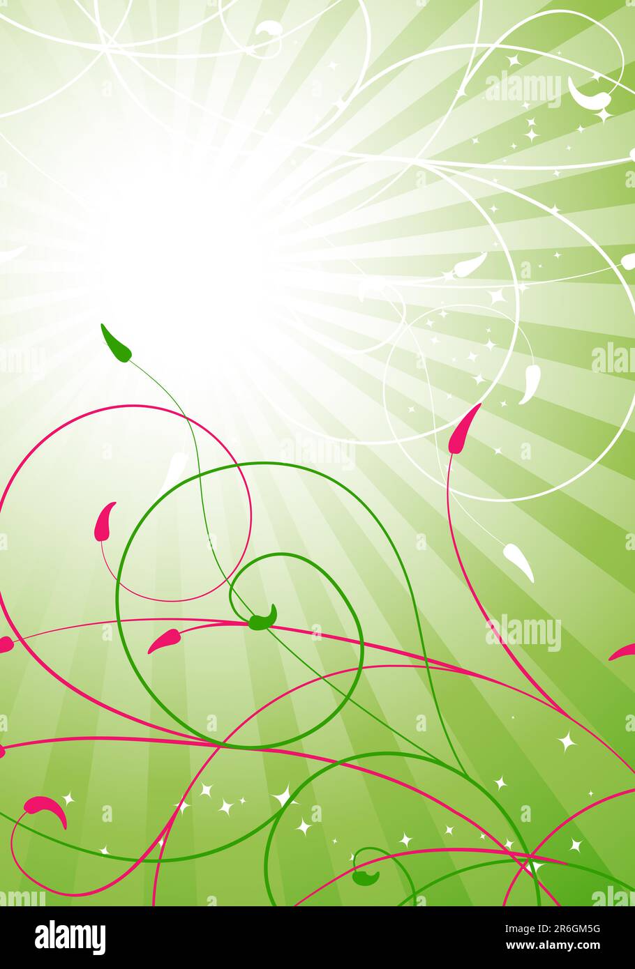 Spring green background Stock Vector Image & Art - Alamy