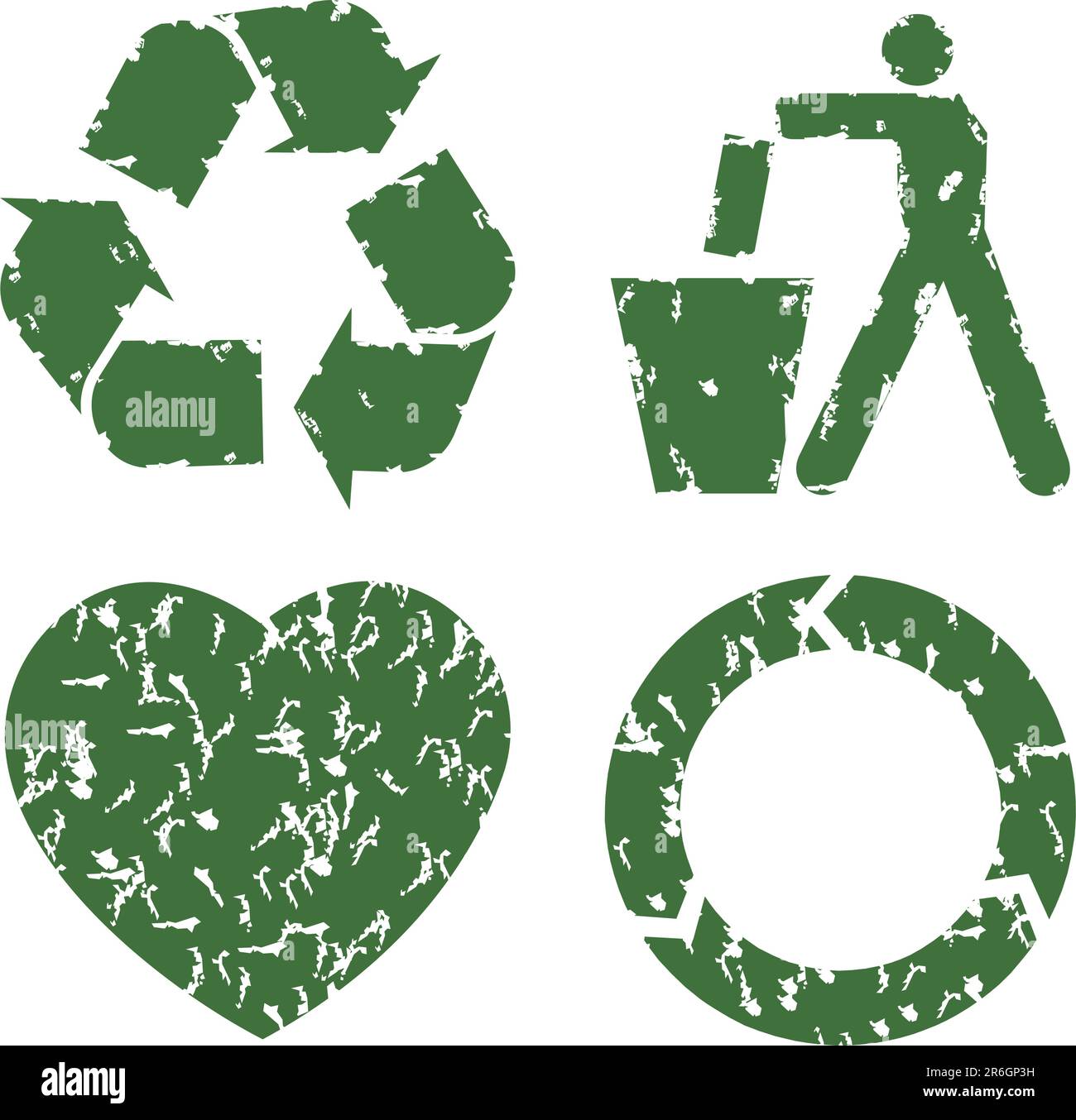 Ecology waste global environment Cut Out Stock Images & Pictures - Alamy