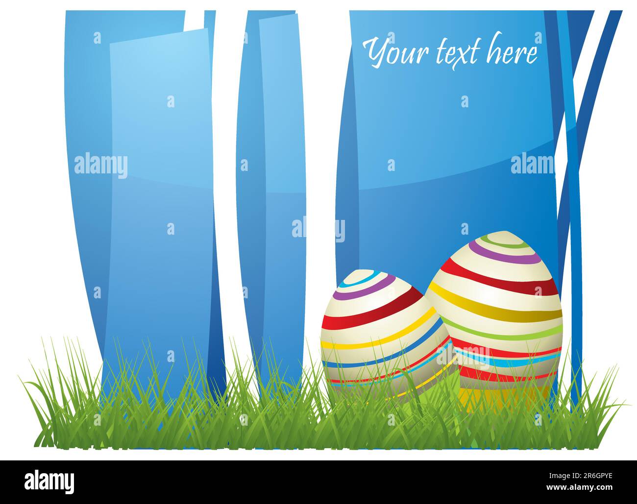 Yellow easter chick decoration Stock Vector Images - Alamy