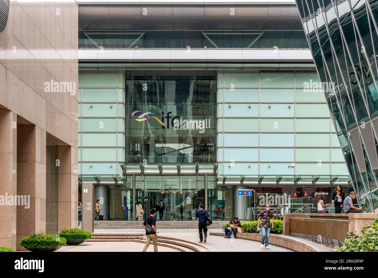 The Entrance of The IFC Mall, Hong Kong, China Stock Photo - Alamy
