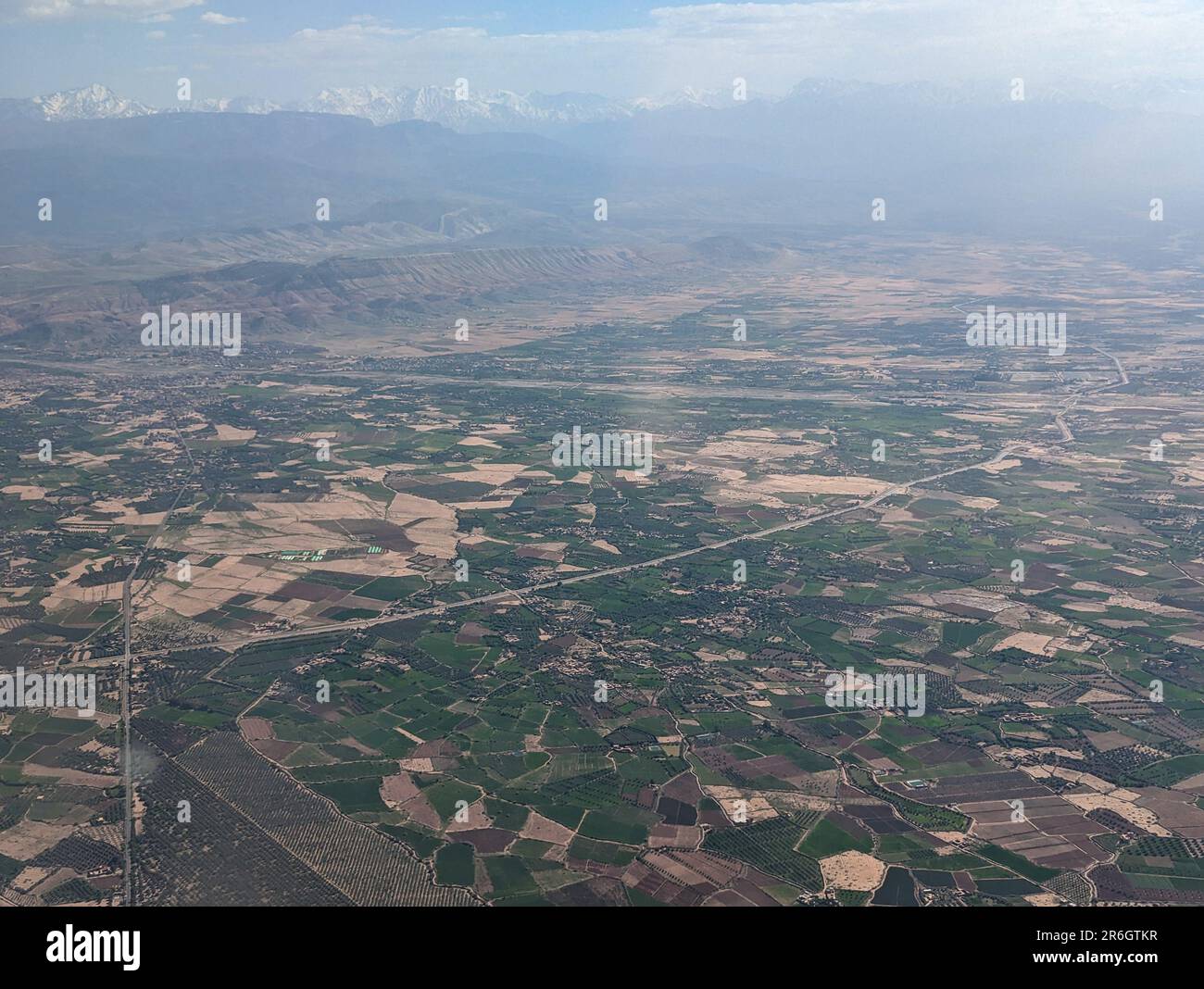 Farm birds eye view morocco hi-res stock photography and images - Alamy