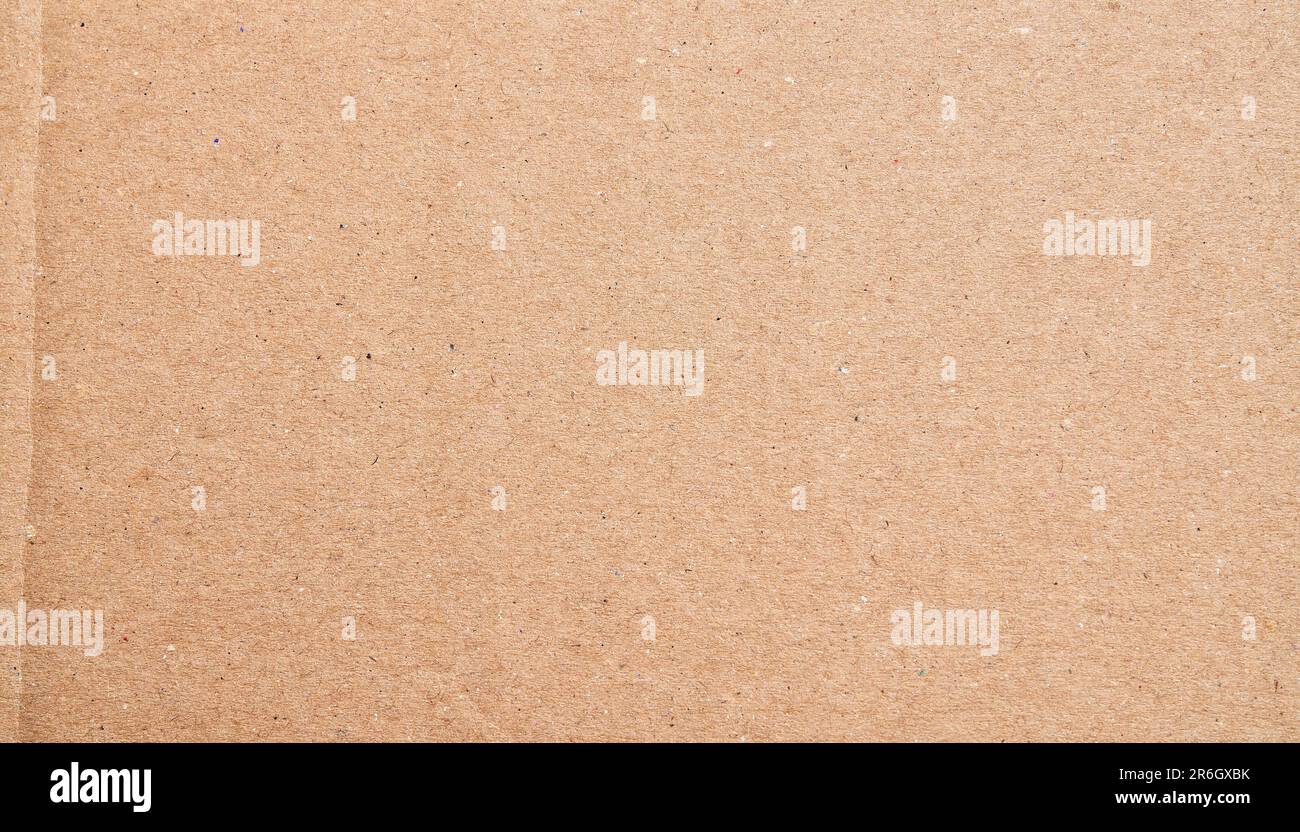 Brown cardboard carton material texture background Stock Photo - Alamy