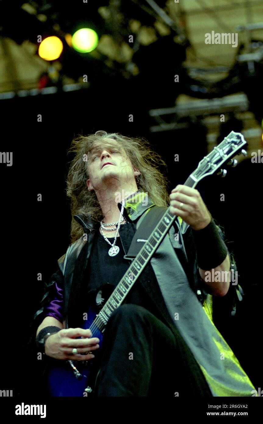 Jon schaffer guitarist of iced earth hi-res stock photography and ...