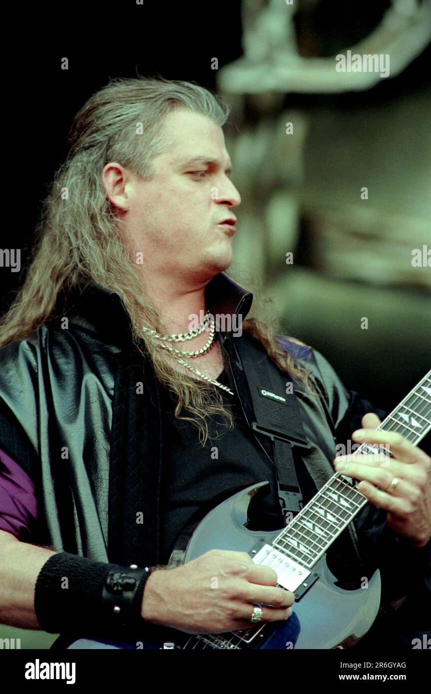 Jon schaffer iced earth hi-res stock photography and images - Alamy