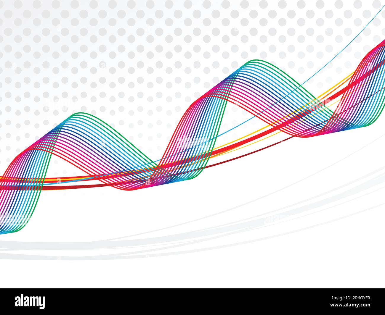 Abstract colourful vector waves hi-res stock photography and images - Alamy